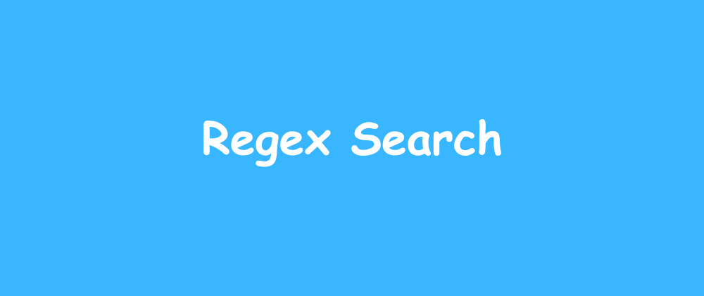 Regex Search. Series Title: “Automate the Boring… | by Praise Idowu | Medium