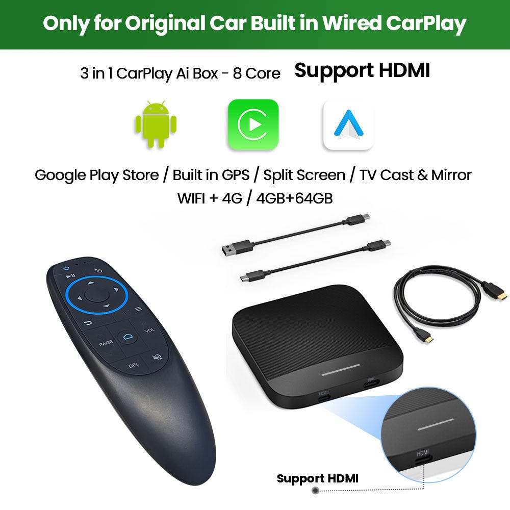 Revolutionizing In-Car Connectivity: Exploring the AuroraLink Ai Box Wired to Wireless CarPlay ...