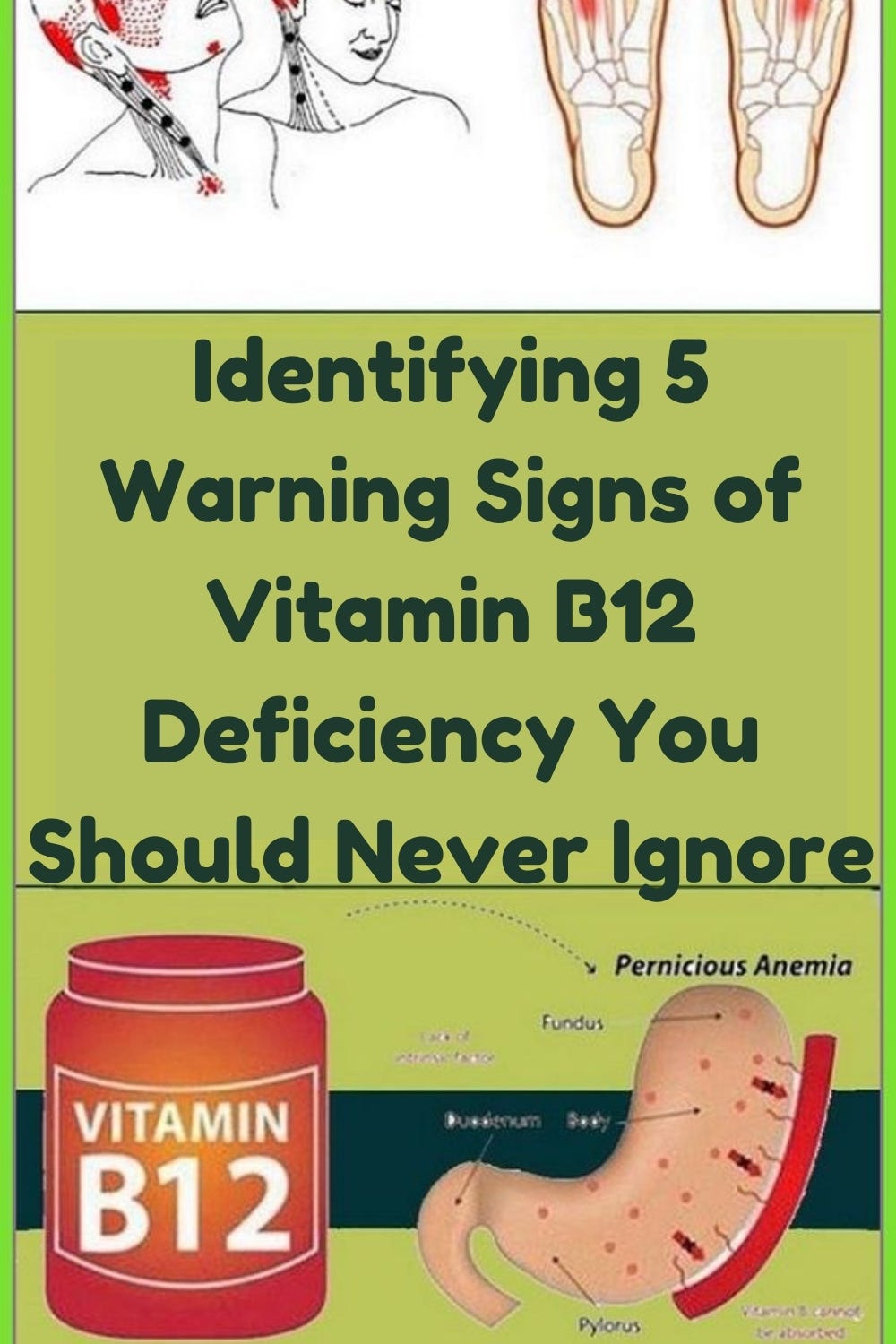 5 WARNING SIGNS OF VITAMIN B12 DEFICIENCY YOU SHOULD NEVER IGNORE ...
