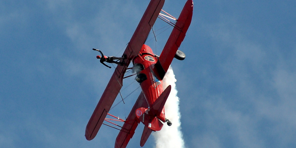 Carol Pilon. Wingwalker | by Terence C. Gannon | The WorkNotWork Show ...