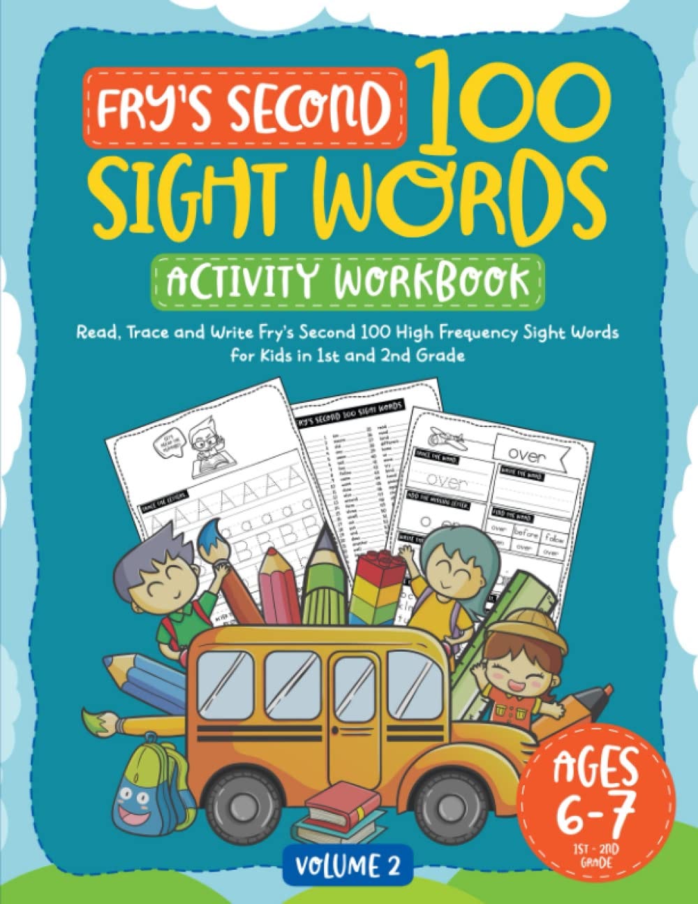 [READ] Fry’s Second 100 Sight Words Activity Workbook: Read, Trace and ...