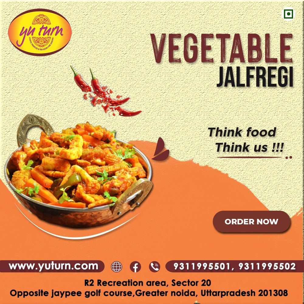 Vegetable Jalfregi — Yuturn - Yuturn Restaurant - Medium