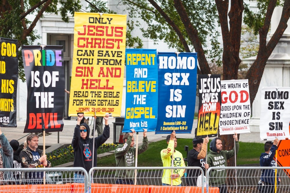 Confronting the Christian Right. A funeral is no place for open… | by ...