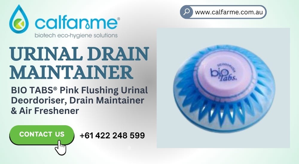 Keep Your Restrooms Fresh: The Importance of Urinal Drain Maintainers ...