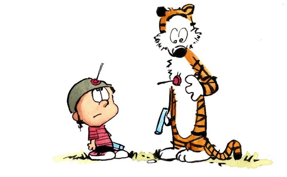 Evil Calvin