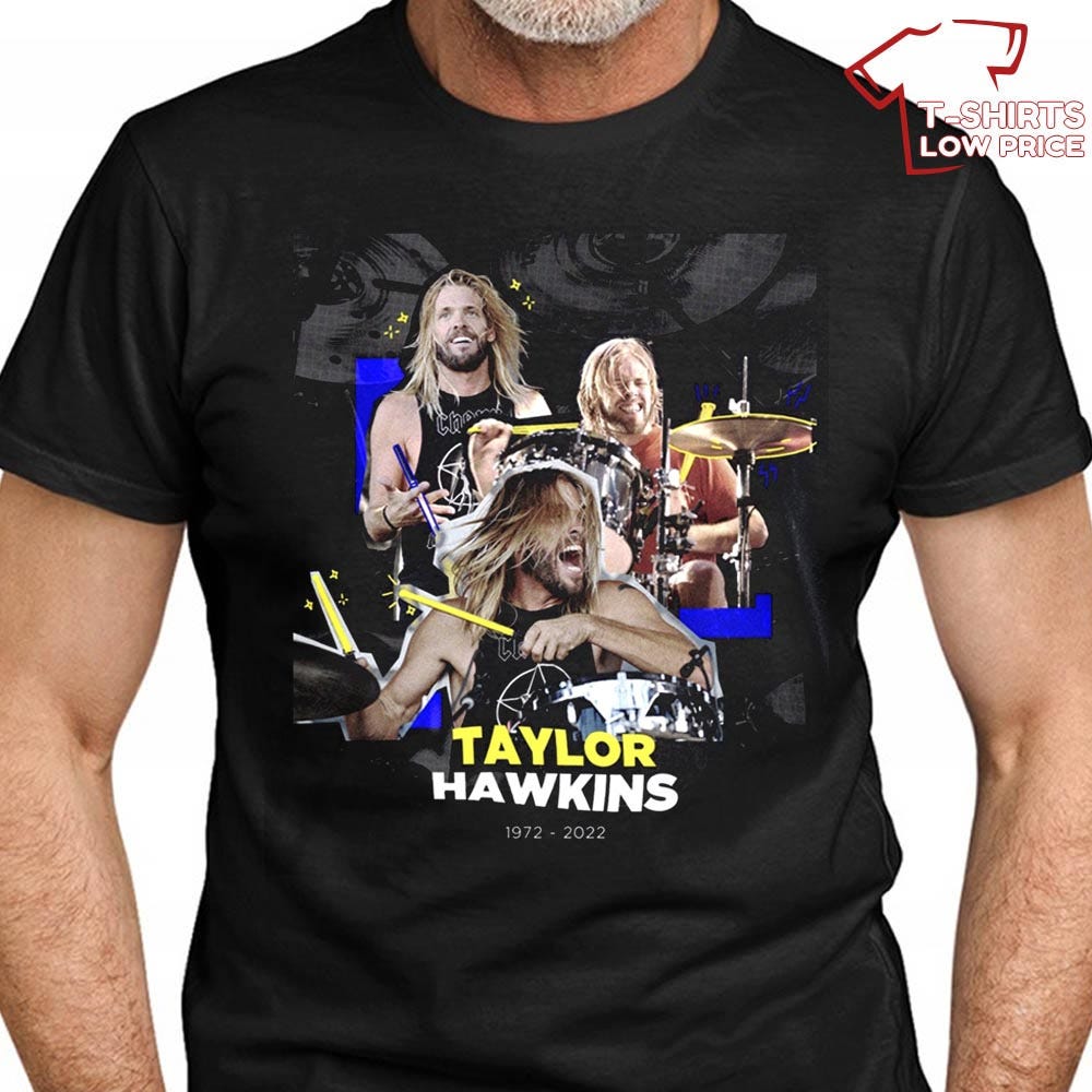 RIP Taylor Hawkins T-Shirt. RIP Taylor Hawkins T-Shirt for Men… | by ...