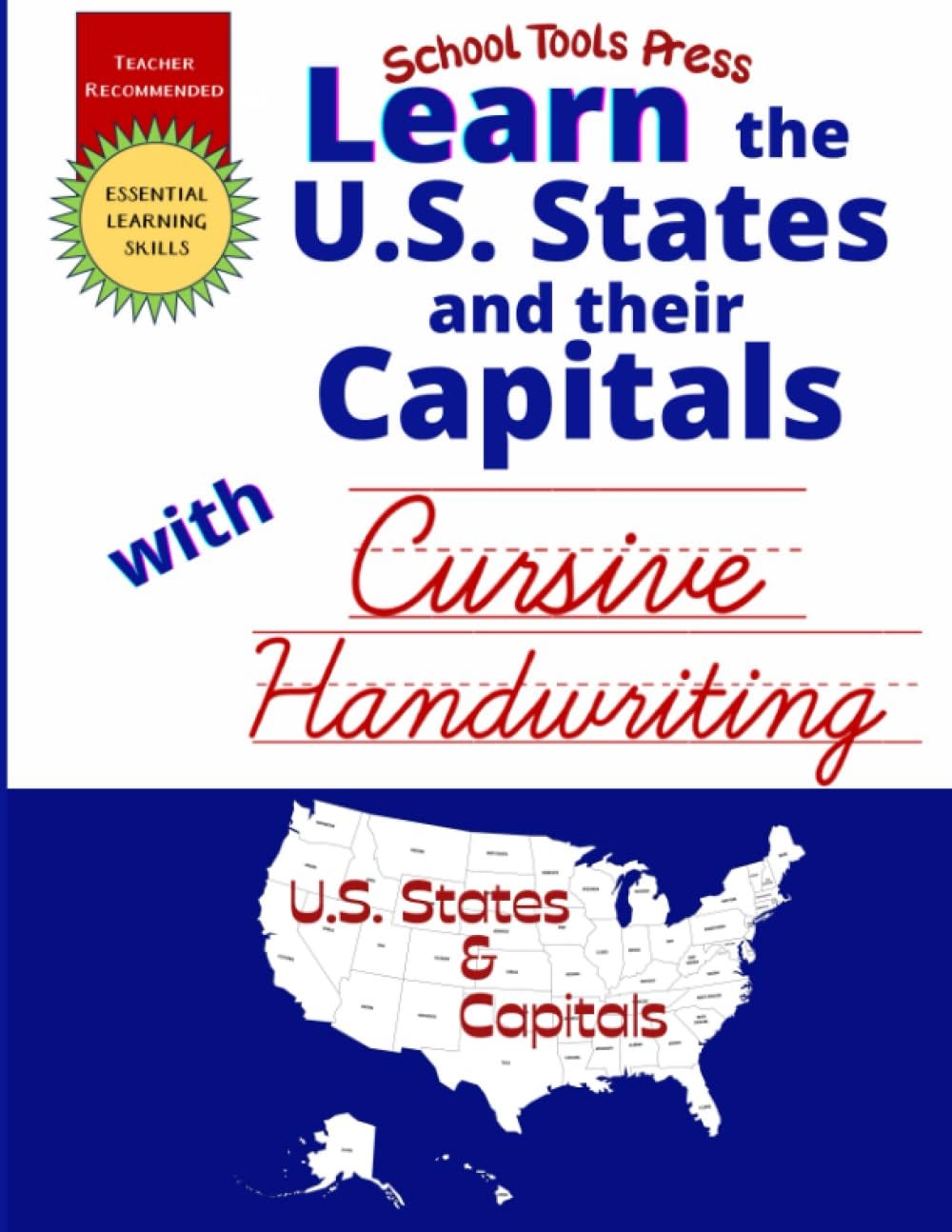[DOWNLOAD][BEST]} Learn the U.S. States and their Capitals with Cursive ...