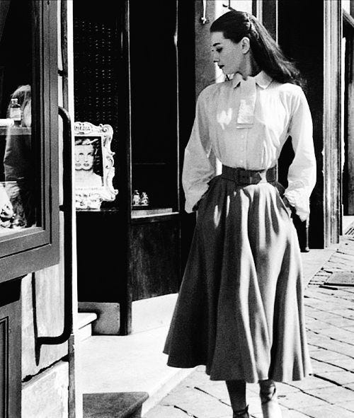 Audrey Hepburn 1950s Style