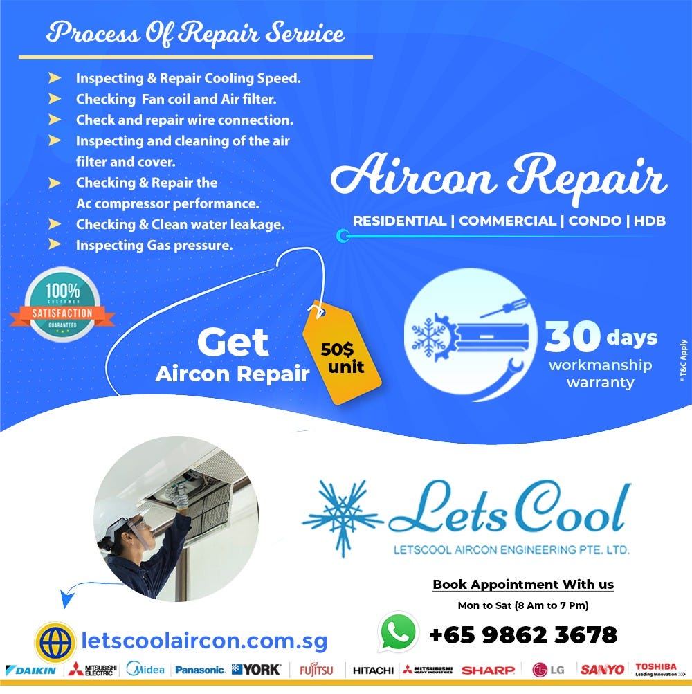 Common Aircon Repair Issues and How to Fix Them | by Brindha Seo | Jul ...
