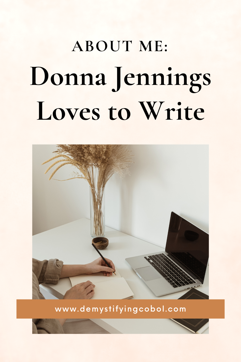 Donna Jennings Loves to Write. “To write is human, to edit is divine ...
