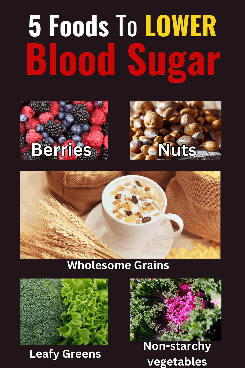 5 Foods To Lower Blood Sugar. Elevated blood sugar levels, or… | by ...