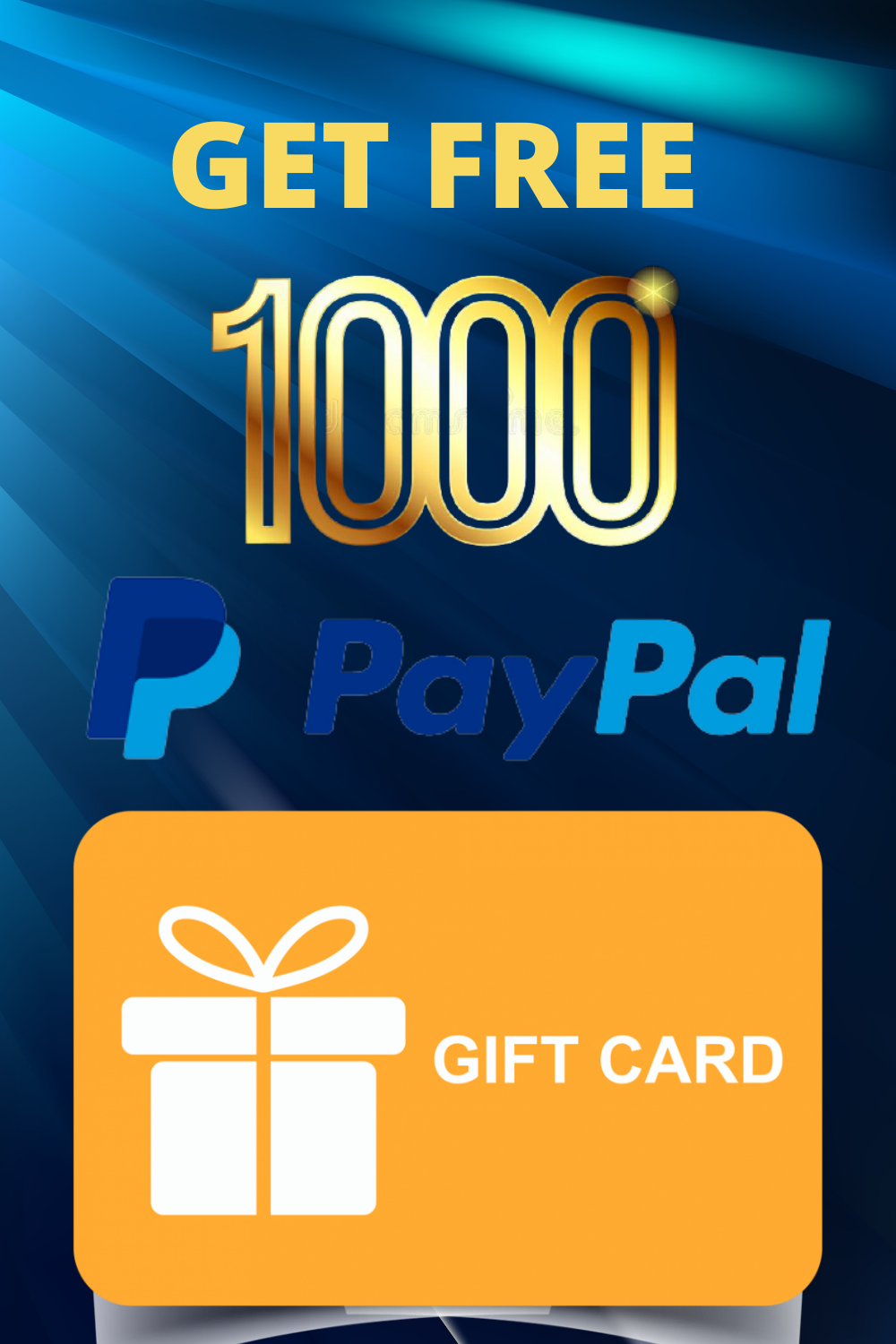 how to get $1000 paypal gift card Get a $1000 PayPal Gift Card We are ...