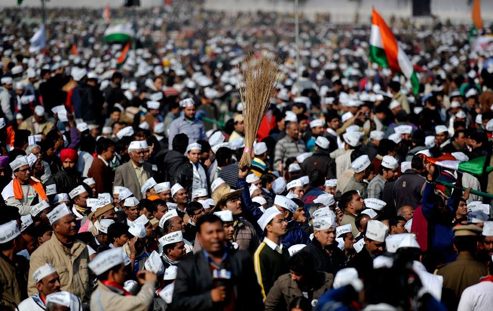 Look what’s happening in India !. India’s brand new political party AAP ...