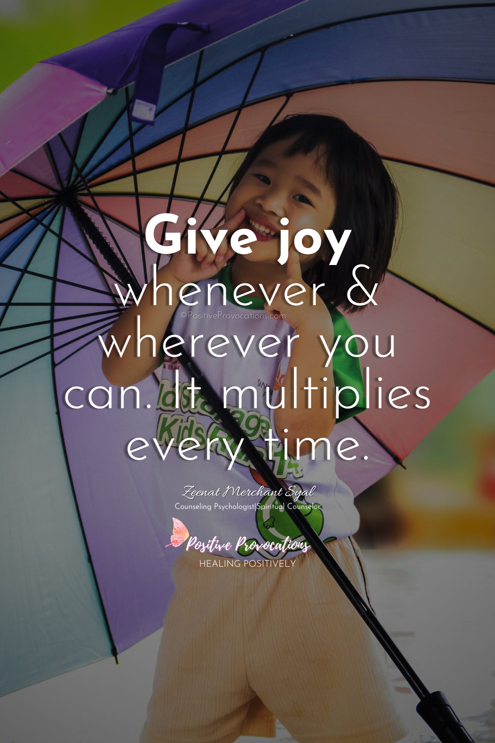 Joy Of Giving Quotes