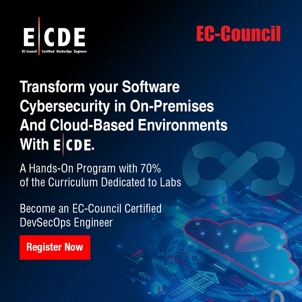 Certified Devsecops Engineer Ecde Online Training Course Ec Council Anand Verma Medium