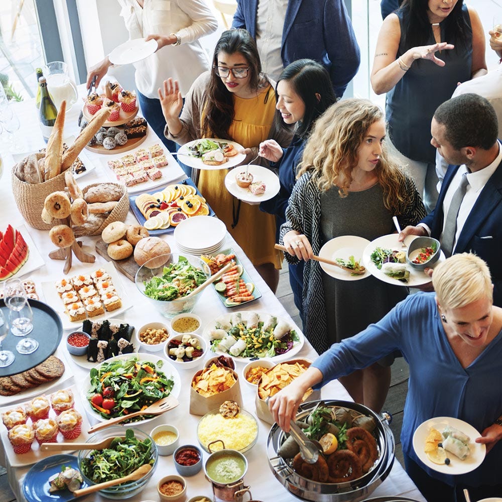 5 Delicious Lunch Ideas for Your Next Corporate Meet | by Edwin ...