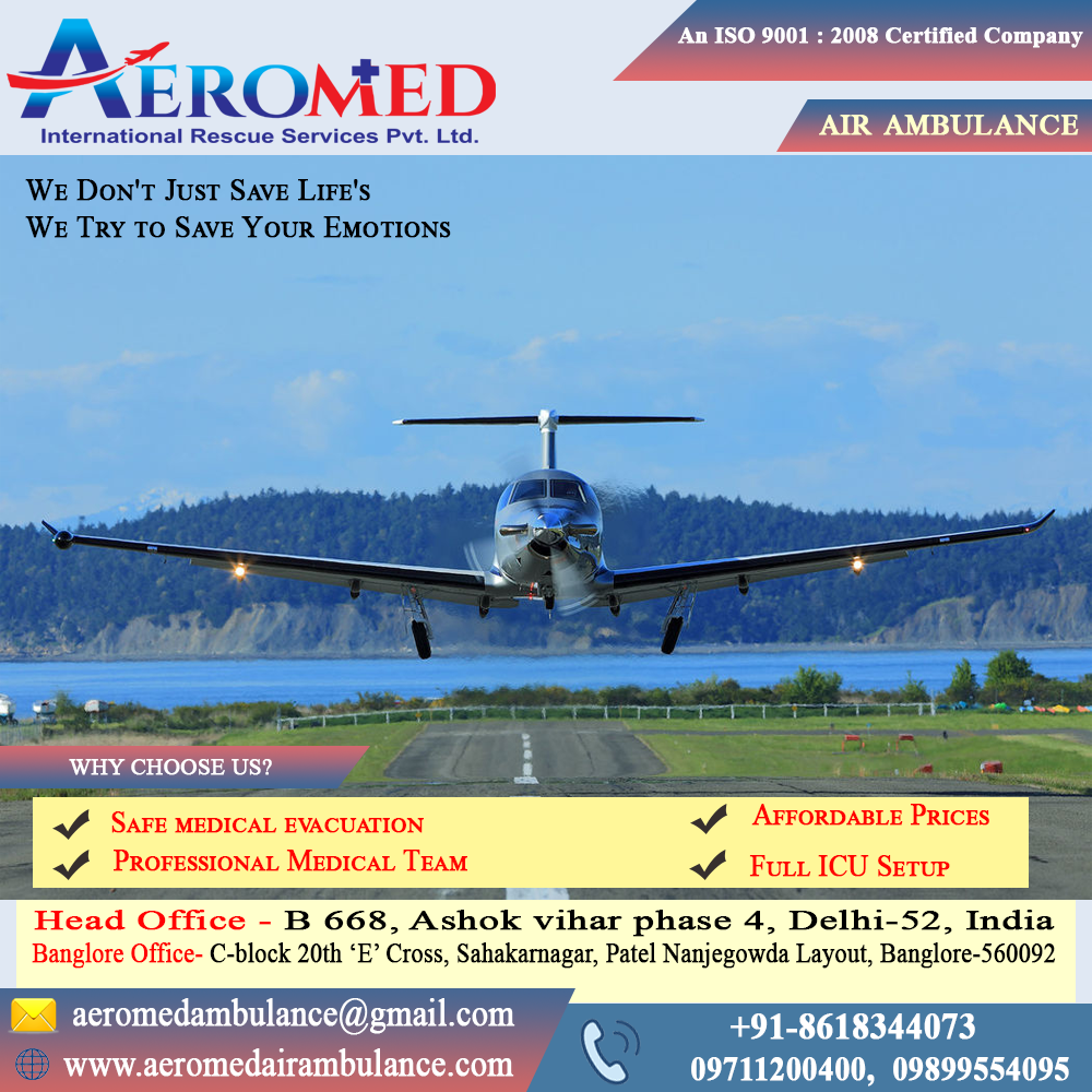 How To Decide to Choose the Best Air Ambulance Services in Ranchi ...