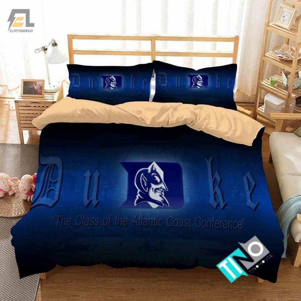 Ncaa Duke Blue Devils 4 Logo N 3D Personalized Customizedbedding Sets ...