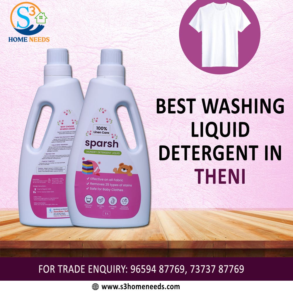 Feel Refresh With Sparsh Liquid Detergent !!!… | by S3HomeNeeds | Medium