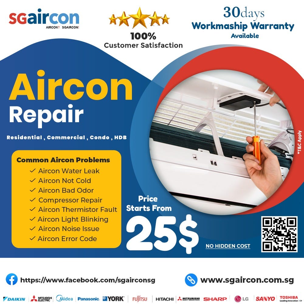 Aircon Repair & Troubleshoot - Sgairconsingapore - Medium