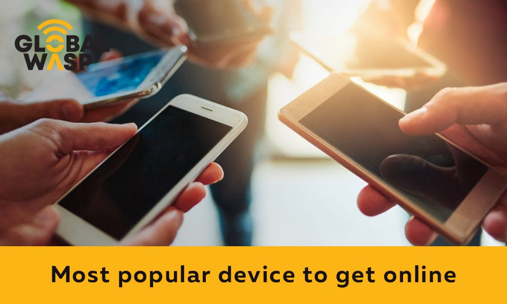 Most popular device to get online | by Global Wasp | Medium