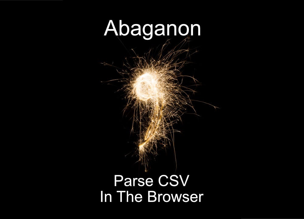CSV Processing Papa Parse. Papa Parse can convert CSV, TSV, or… | by Eric Fossas | Medium