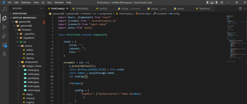 Uploading Image And Text From React To Django With Json And Proper Encoding By Frank