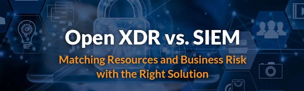 Open XDR vs. SIEM. Introduction: | by Stellar Cyber | Medium