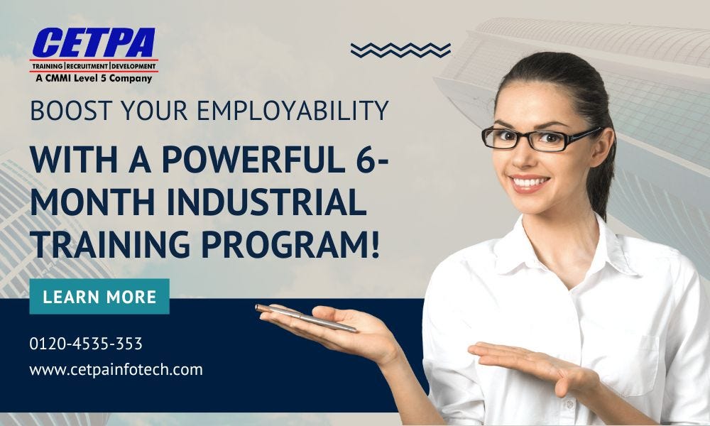 Boost your employability with a powerful 6-month industrial training ...