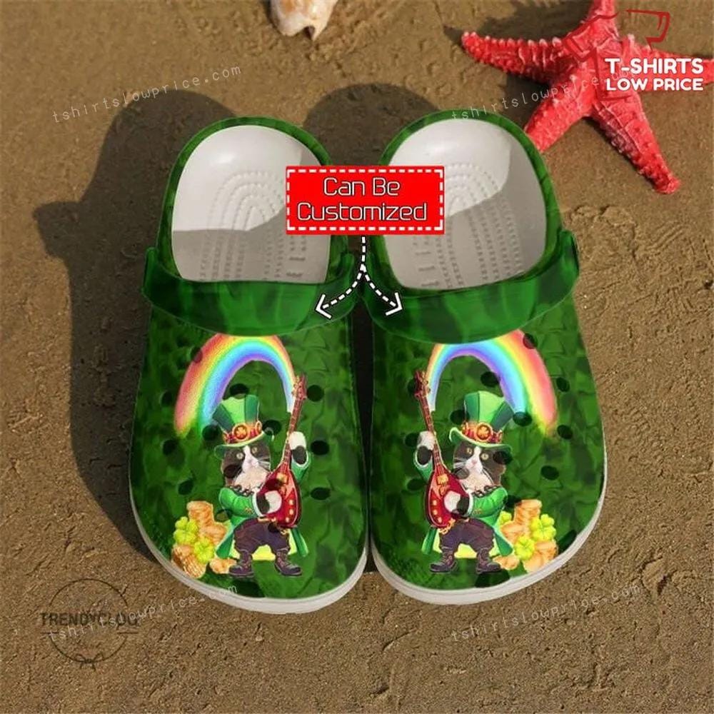 St Patrick Irish Cat Crocs Clog For Mens Womens | by Darcy Romero | May ...