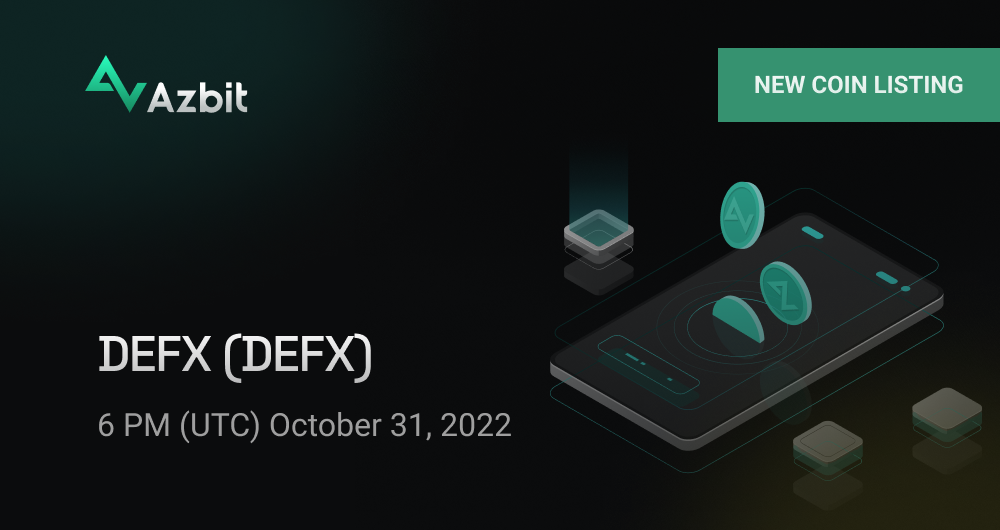 Listing Alert: DEFX. DeFinity is a new frontier digital… | by Azbit | Azbit News | Medium