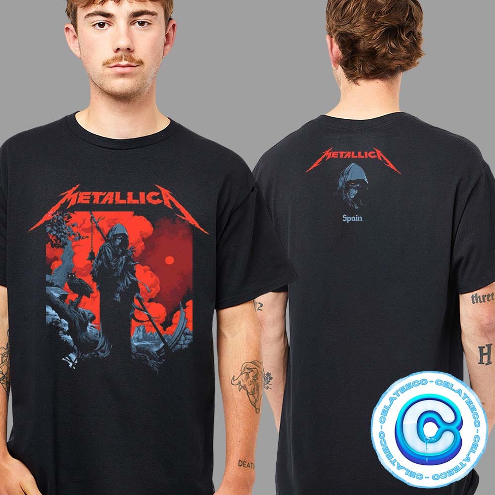Metallica M72 World Tour Music Concert For Show At Spain Estadio ...