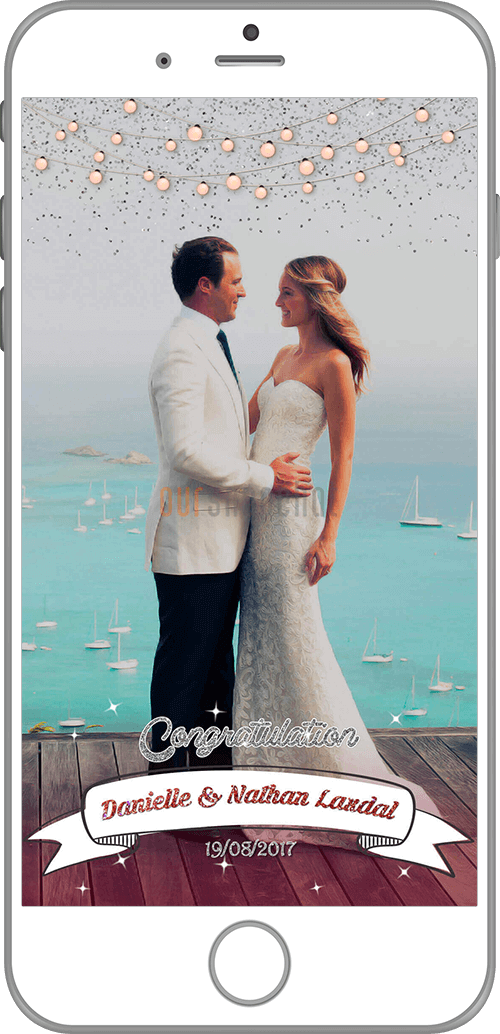 How to make a wedding snapchat filter 60 photos - Astyledwedding.com