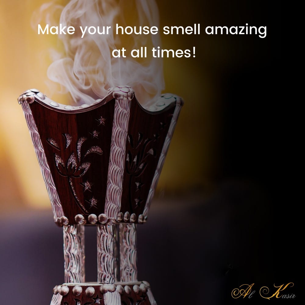 The smell of Bakhoor is long-lasting and soothing. | by AlKasir Portal ...