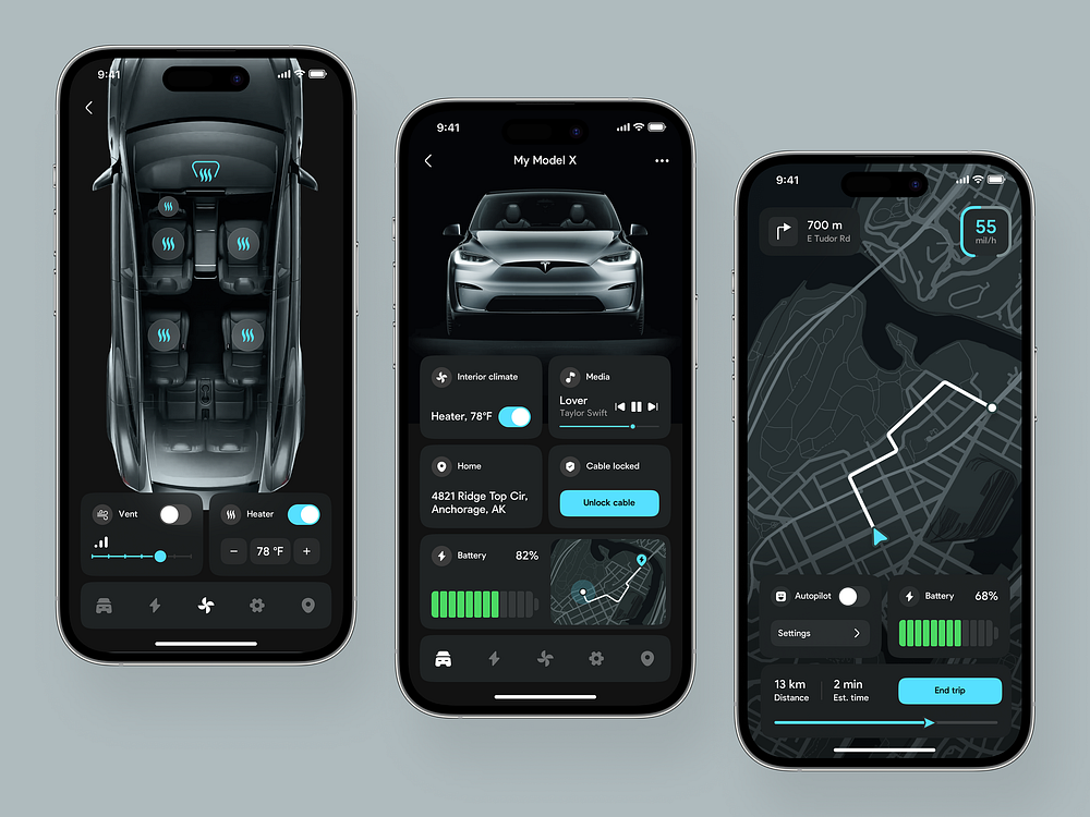 Flat and Professional Mobile UI Design Examples | Medium