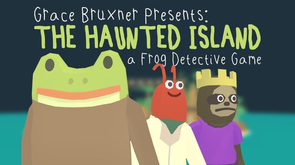 The Haunted Island — A Frog Detective Game: come essere originali con ...