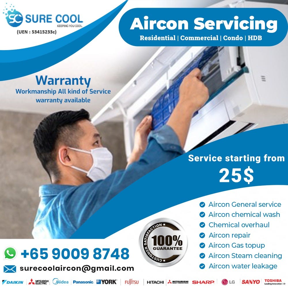 aircon servicing - Surecoolaircon - Medium