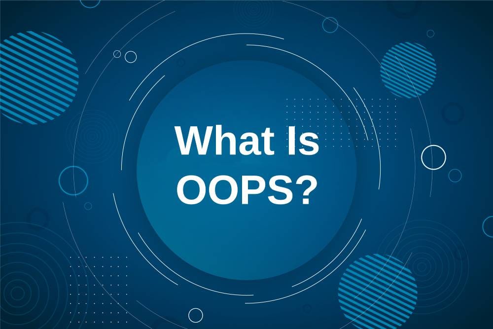 What Is Oops Object Oriented Programming Oop Is A By Qoaching