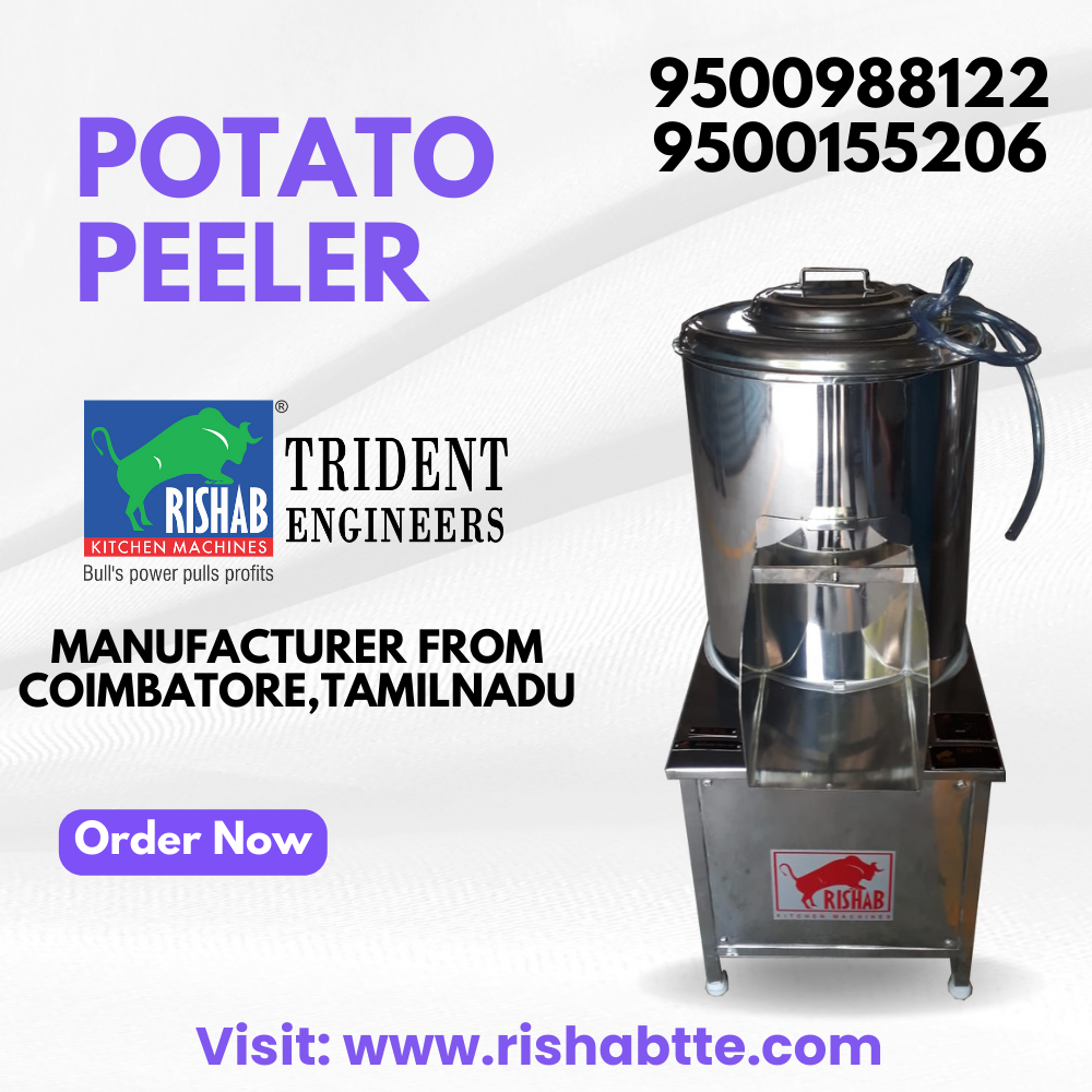 Potato Peeler Machine Manufacturer — Trident Engineers | by Trident ...