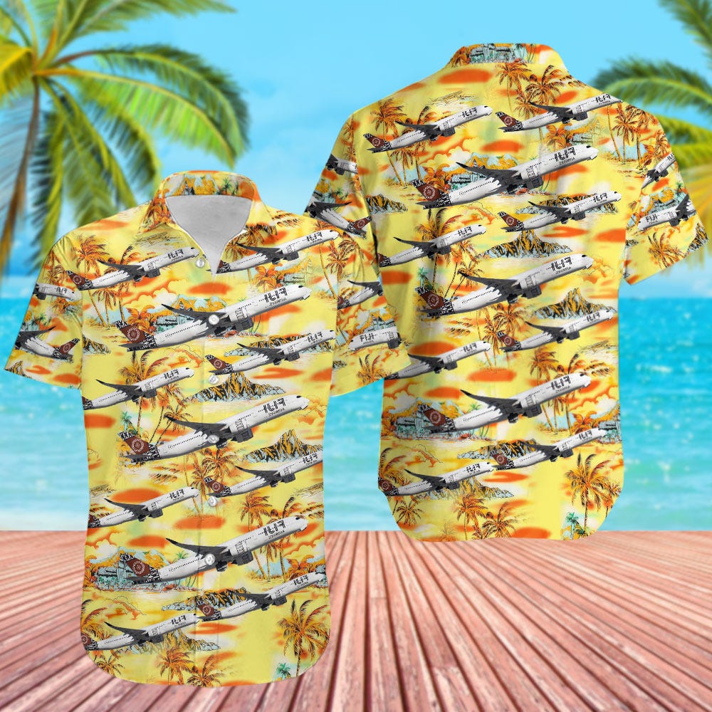 Fiji Airways Airbus A350–941 Hawaiian Shirt | by Rocky Gamble | Medium