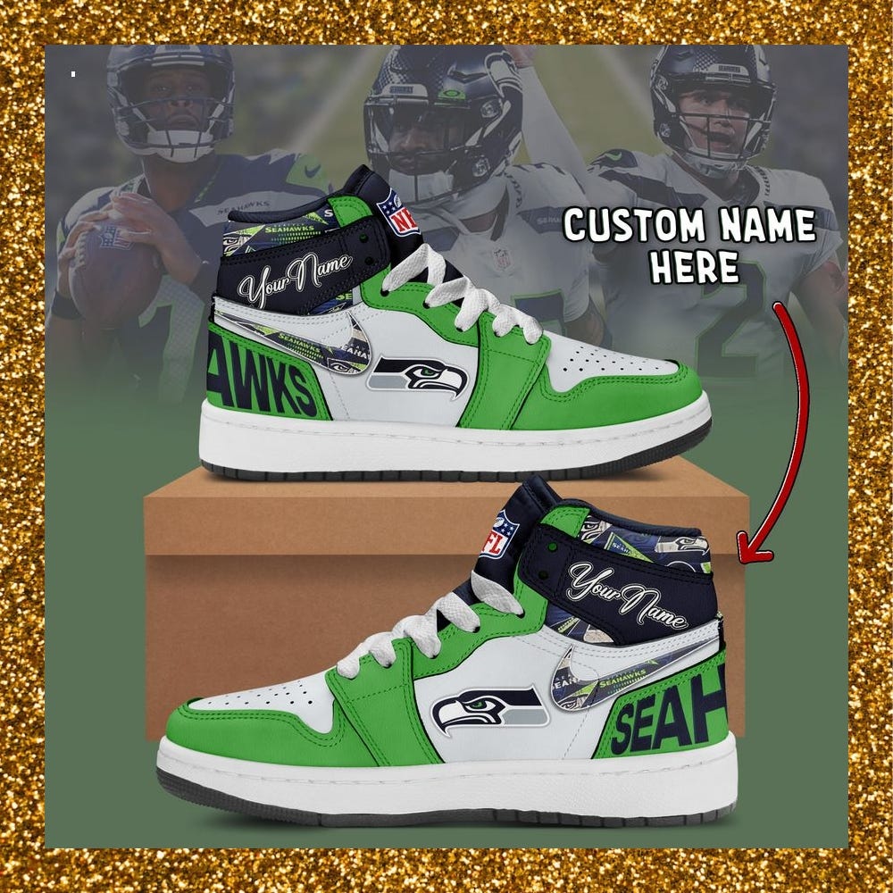 TOP Seattle Seahawks Air Jordan 1 High | by Kybershopcom | Jan, 2024 ...