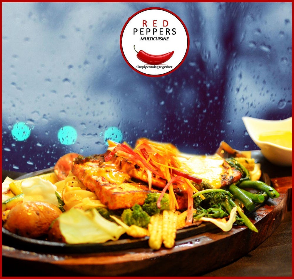 RedPeppers Sizzling Sizzlers In The Monsoon Drizzle | by ...