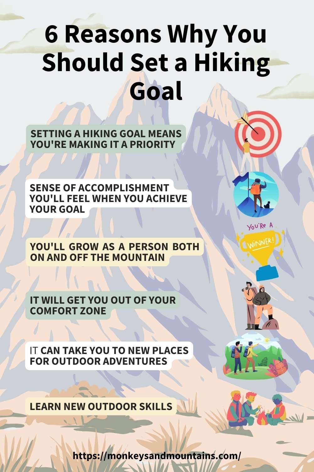 6 Reasons Why You Should Set a Hiking Goal - Laurel Robbins - Medium