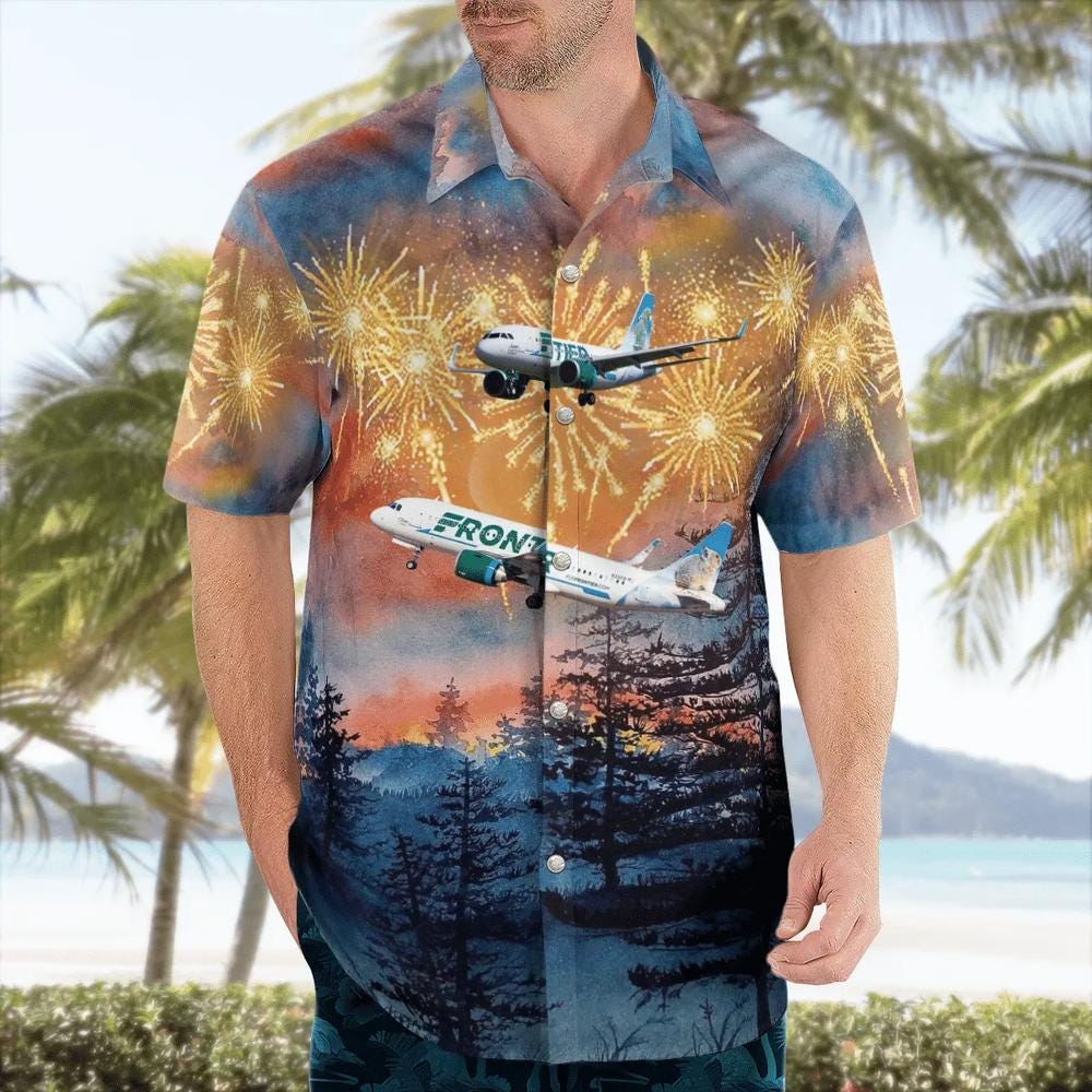 Frontier Airlines Airbus A320–251n Independence Day Cheap Hawaiian ...