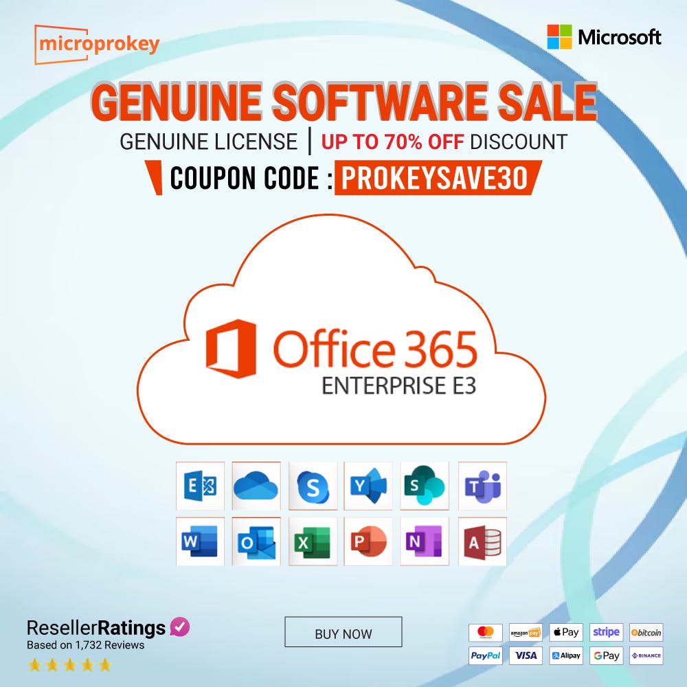 Power Your Business with Office 365 Enterprise E3 — Get Up to 70% Off ...