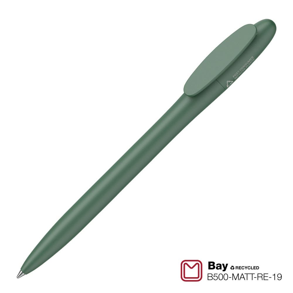 Bay Recycled Pens B500-MATT-RE - maxema - Medium