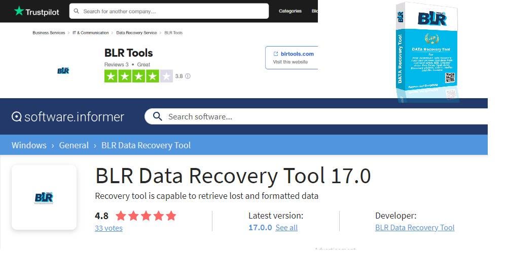 Blr Data Recovery Tool Rating — Client Review By Deepti Tripathi May 2024 Medium