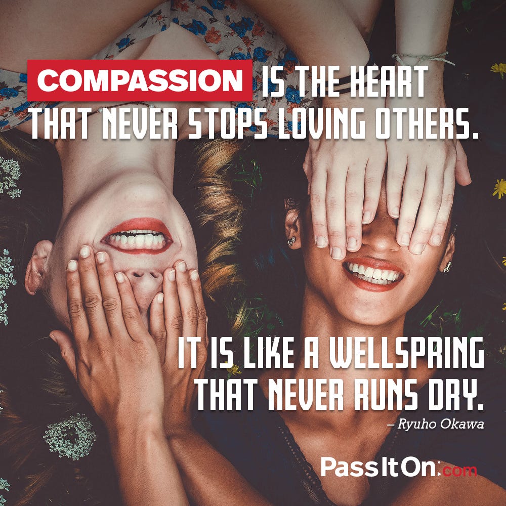Compassion is the Heart That Never Stops Loving | by Adaline Whitfield ...