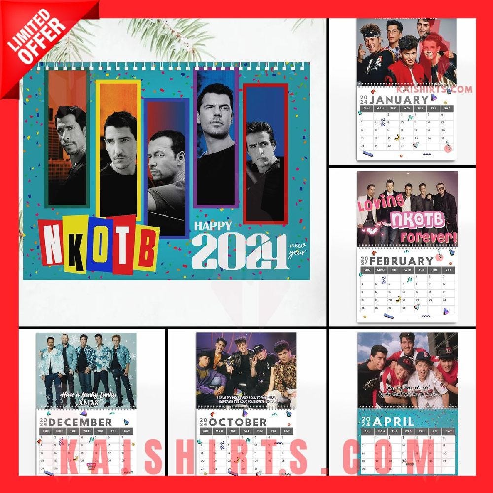 New Kids On The Block 2024 Wall Hanging Calendar | by Ileouaraso | Medium