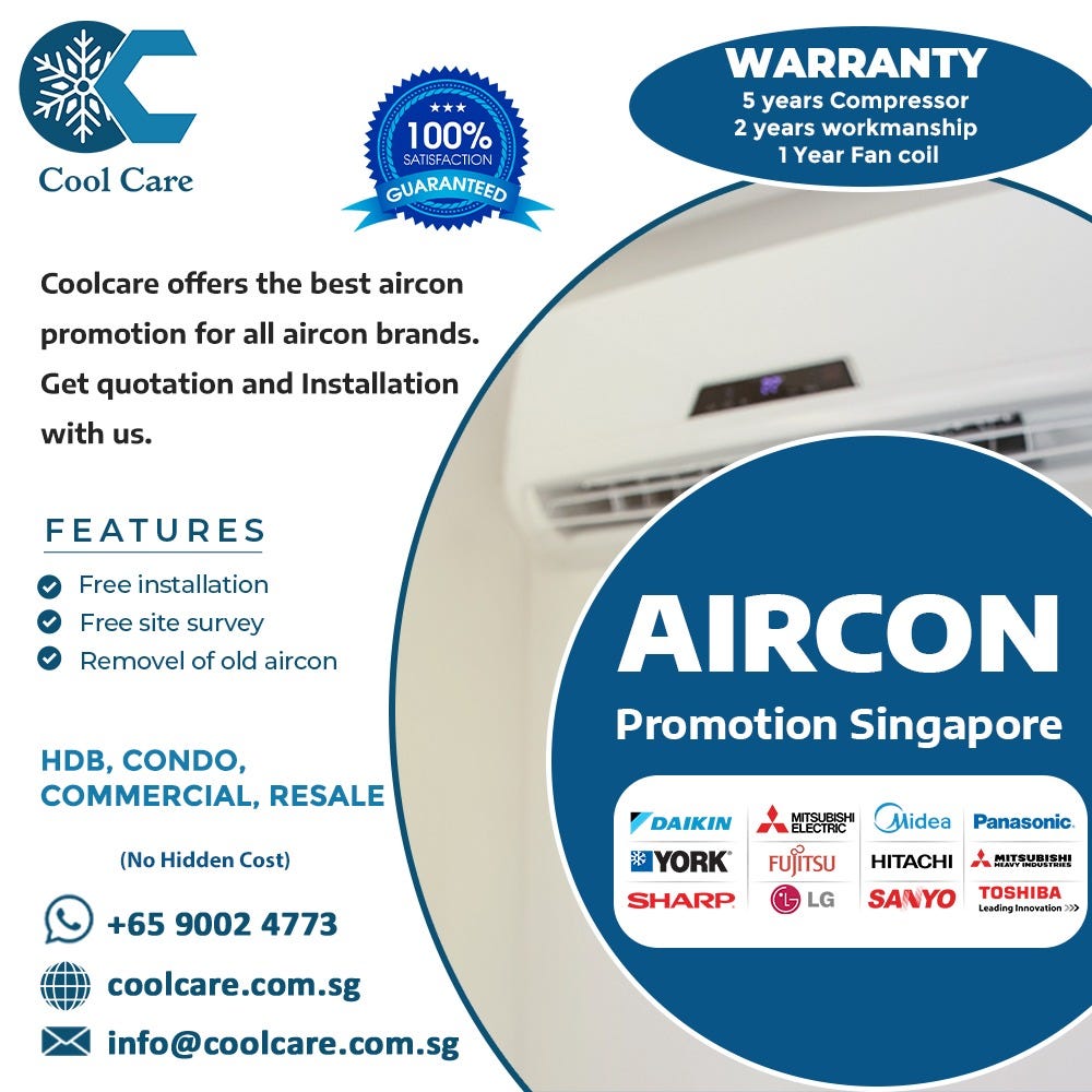 Aircon Promotion. #airconpromotion: COOL CARE offer best… | by Cool ...